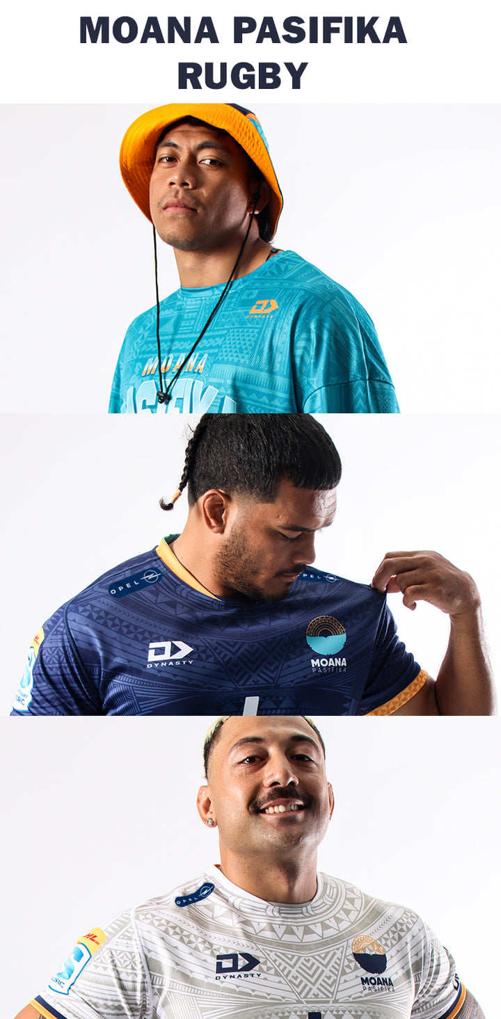 Moana Pasifika Rugby Official Apparel