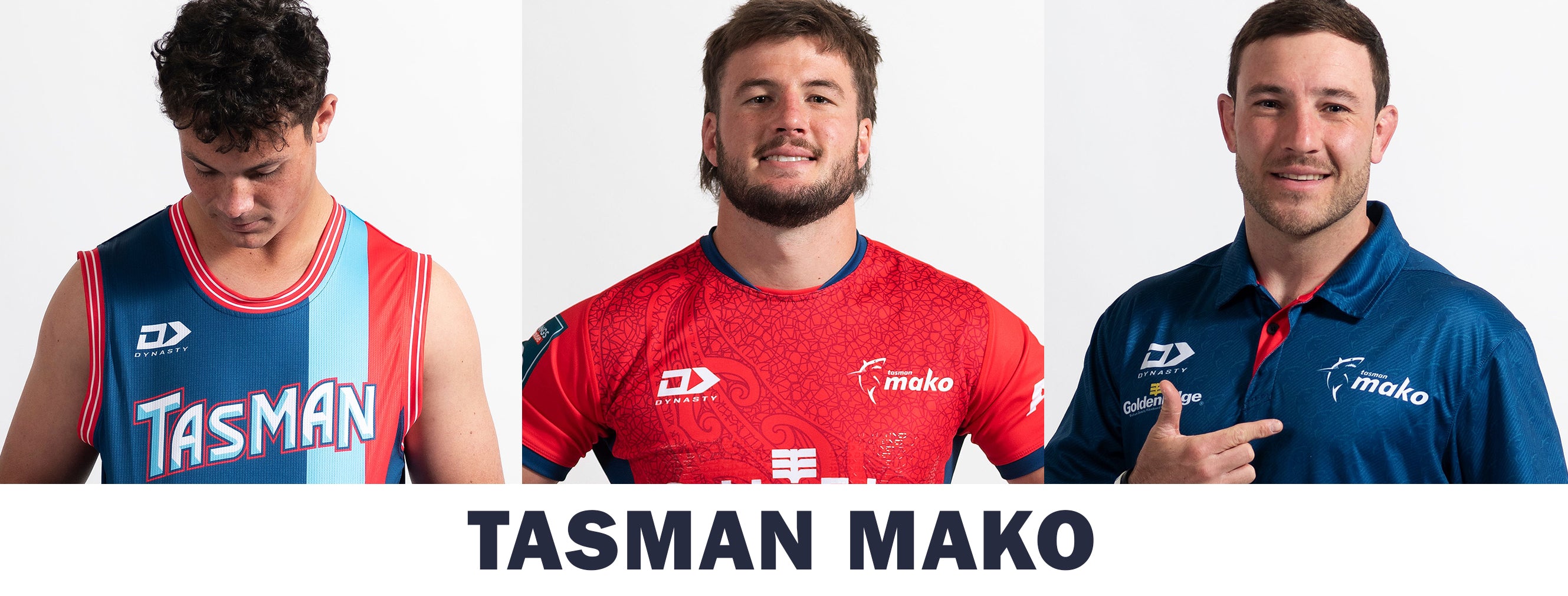 Tasman Mako Rugby Official Apparel